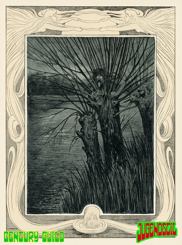 Jugendstil 1896 German Art Nouveau Illustrations Vol 1-3 Book Set ...